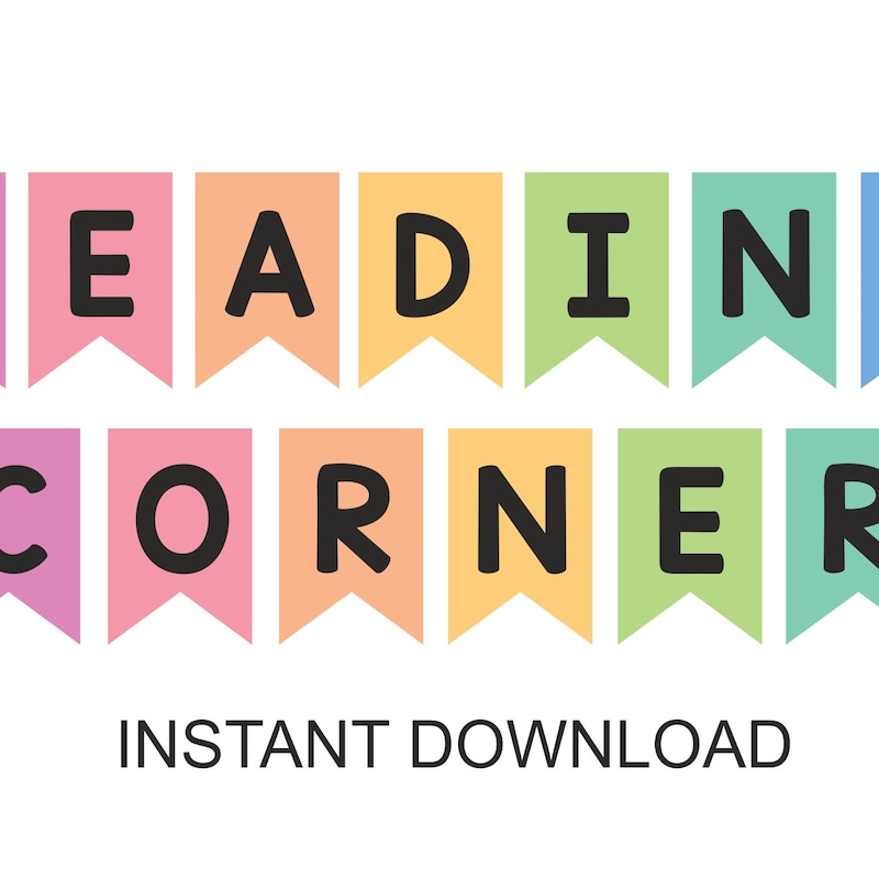 Reading Corner Sign - Etsy