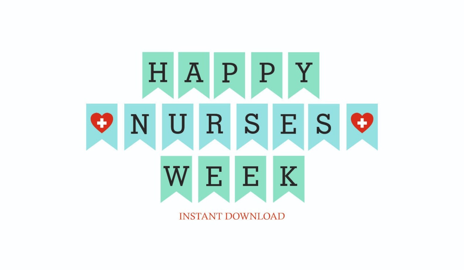 Nurses Week Banner Printable / Nurse Week Banner Printable / Nurse ...