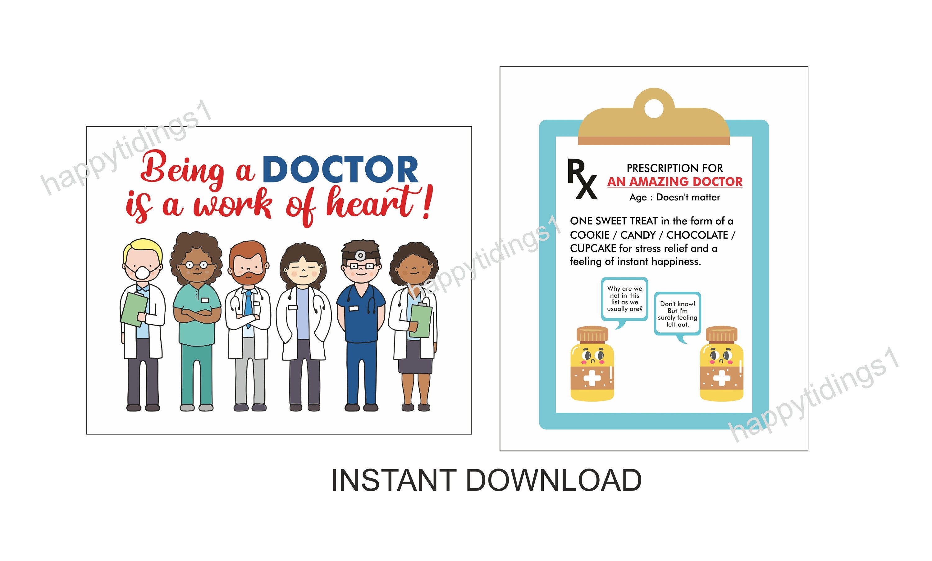 Doctor's Day Sign Printable / Doctor's Day Signs / - Etsy