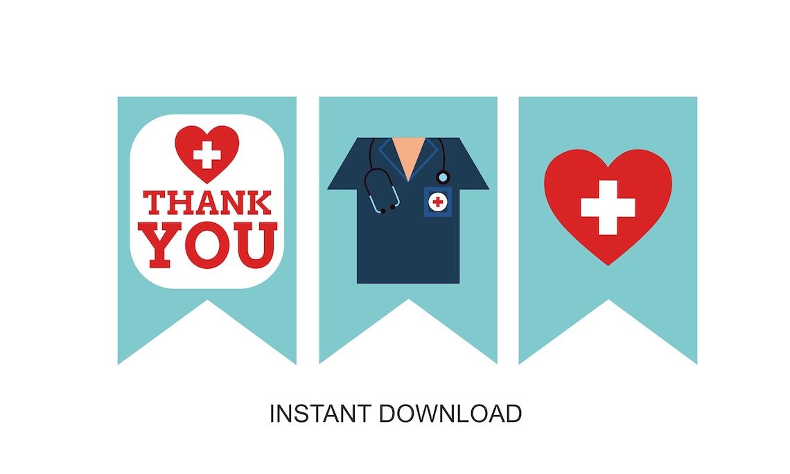 Nurses Week Banner / Nurses Week Printable Banner / Nurse | Etsy