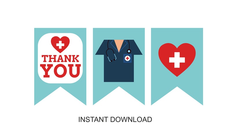 Nurses Week Banner / Nurses Week Printable Banner / Nurse | Etsy