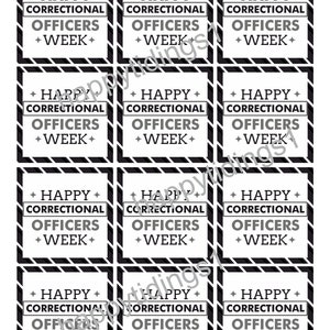 Correctional Officers Week Sticker Printable / Correctional Officer ...