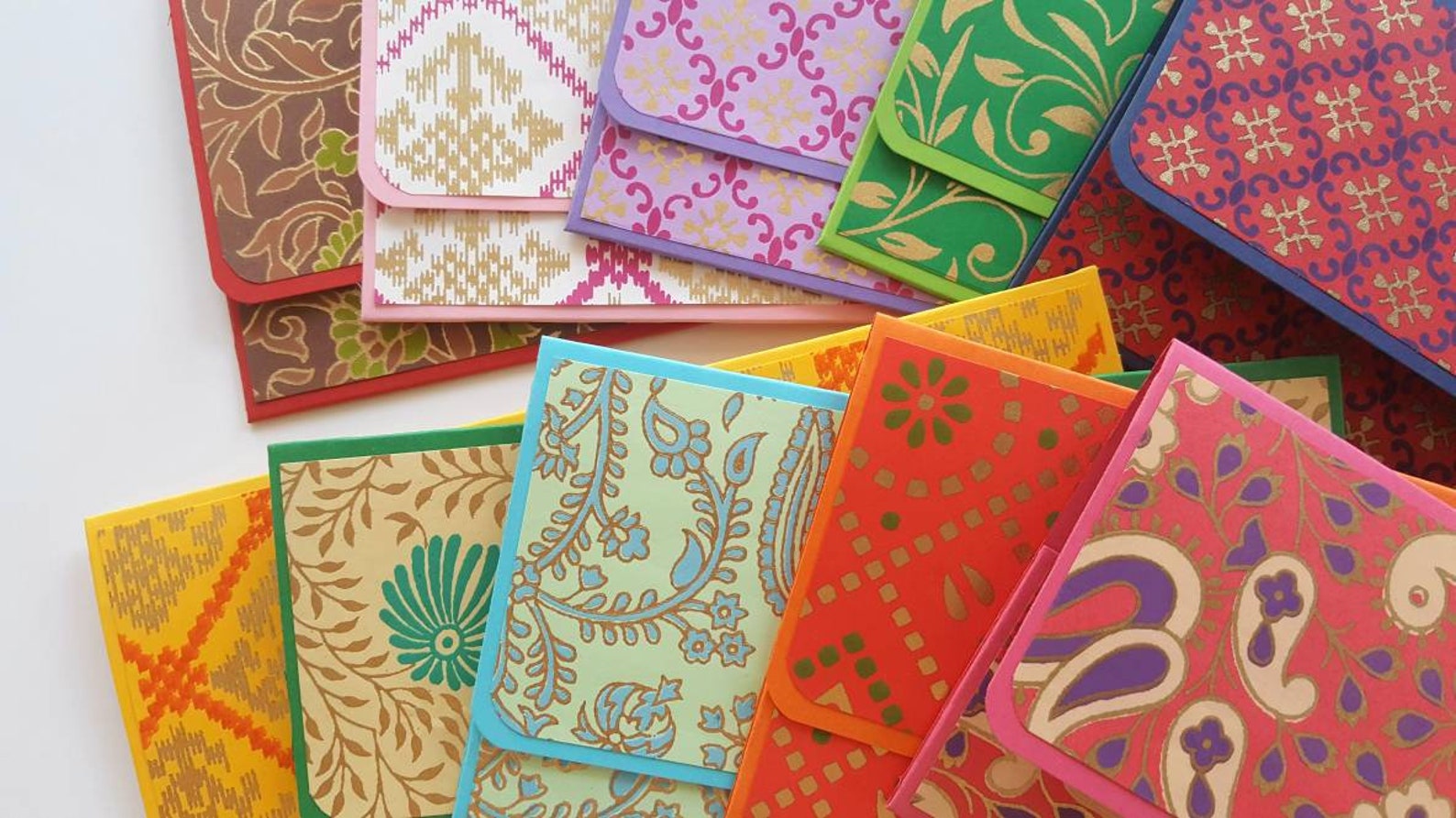 Money envelopes / Cash Envelopes / 10 color envelopes / set of | Etsy