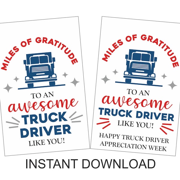 Truck Driver Appreciation Week Gifts - 60+ Gift Ideas for 2025