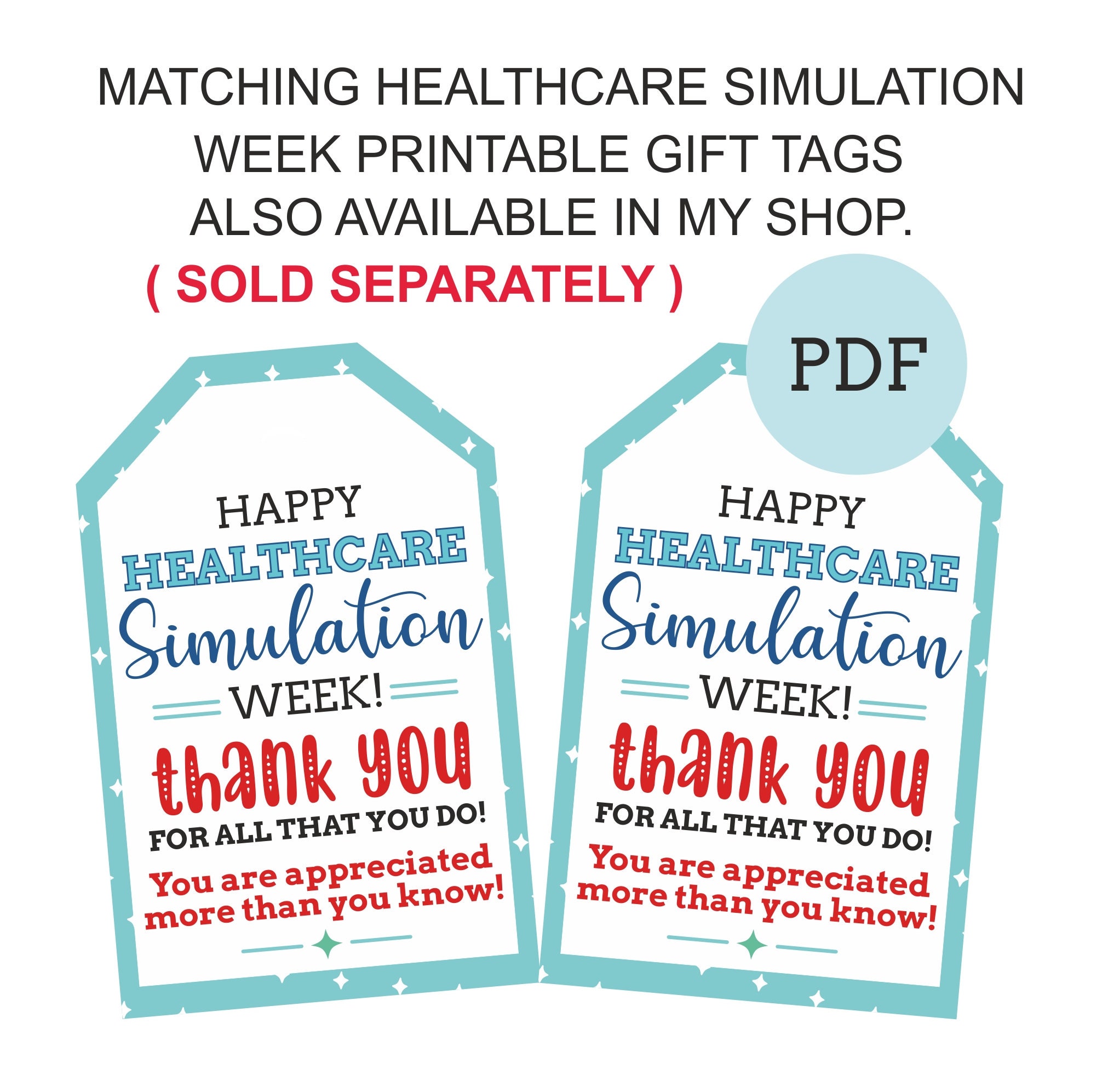 Nursing Simulation Week Sign Printable / Healthcare Simulation Week ...