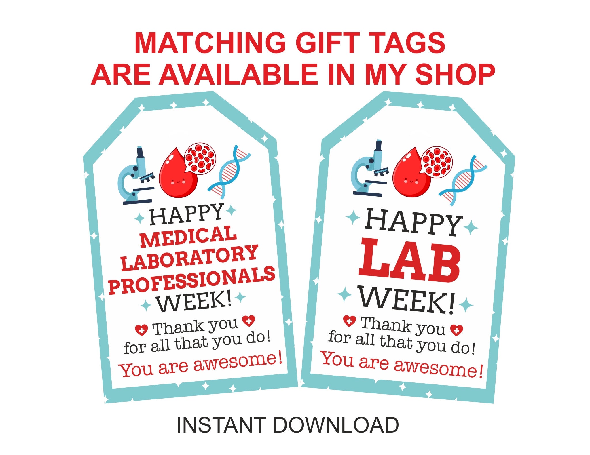 Happy Medical Laboratory Professionals Week Banner Printable / Happy ...