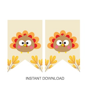 Thanksgiving Banner Printable / Happy Thanksgiving Banner Printable ...