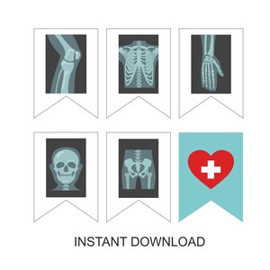 Radiologic Tech Week Banner Printable / Rad Tech Week Banner / Rad Tech ...