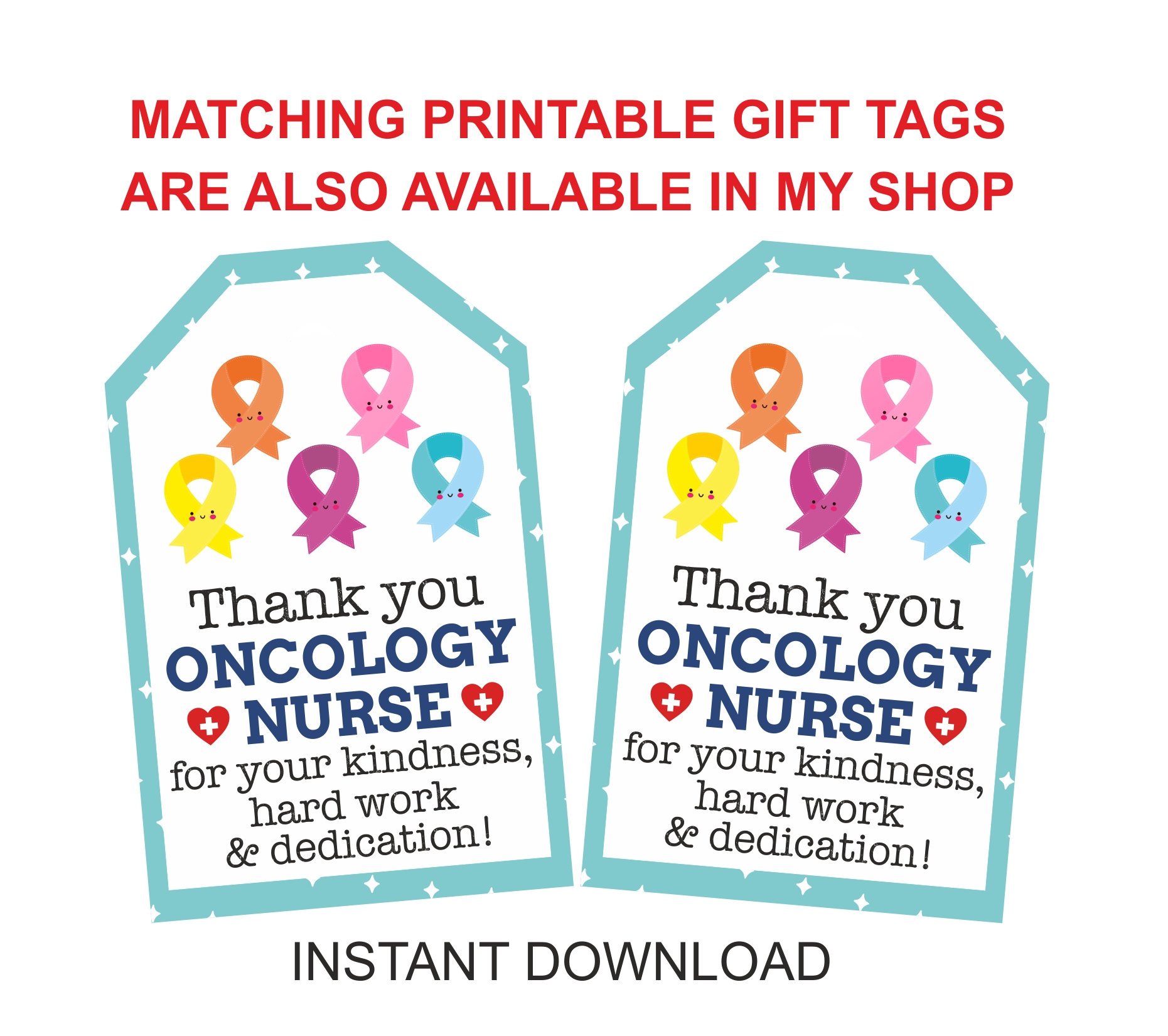 Oncology Nurse Banner Printable / Happy Oncology Nurses Month - Etsy