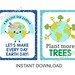 Earth Day Posters Printable / Earth Day School Posters / Earth Day Sign ...