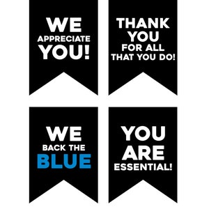 Police Week Banner Printable / Police Week 2024 Decor / Police ...