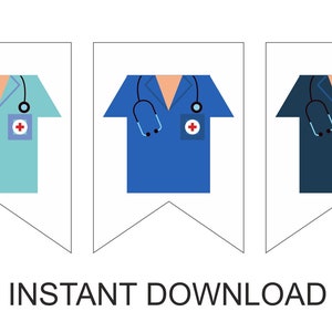 Emergency Nurses Day Banner Printable / Emergency Nurse Day Banner / ER ...