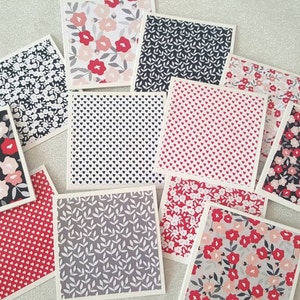 Mini Notecards / Mini Cards / Mini Thank You Notes Set of 12 / Mini ...