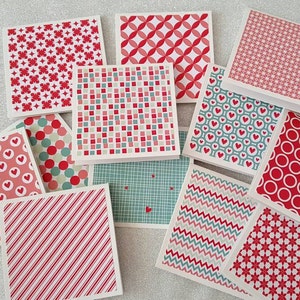 Mini Valentines Day Cards / Mini Love Cards / Mini Valentine Cards ...