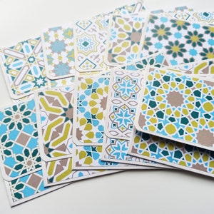 10 Eid Envelopes / Assorted Islamic Pattern Money Envelopes / Eid Money ...