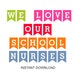 We Love Our School Nurse Banner Printable / School Nurse Day Bunting ...