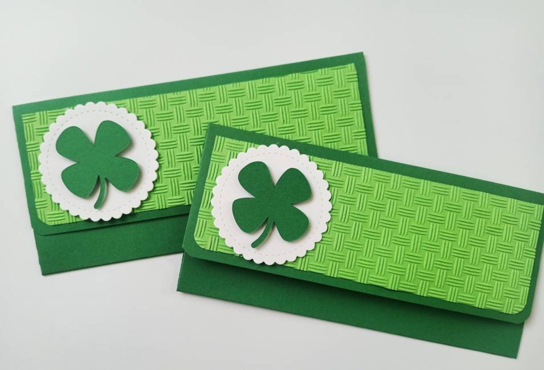 St. Patrick's Day Money Envelopes / St. Patrick's Day Envelopes / St ...
