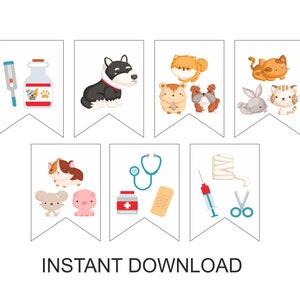 Happy Vet Receptionist Week Banner Printable / Veterinary Receptionist ...