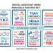 Dental Assistant Week Appreciation Sign Printable / Dental Assistant ...