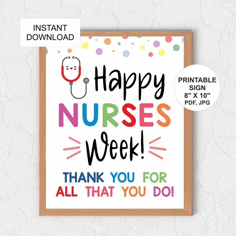 Nurses Weeks Bulletin Board - Etsy