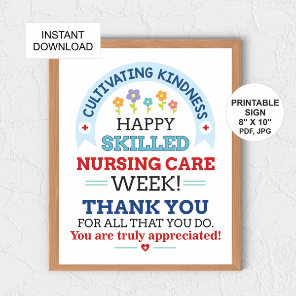 Nursing Home Week Flyer - Etsy