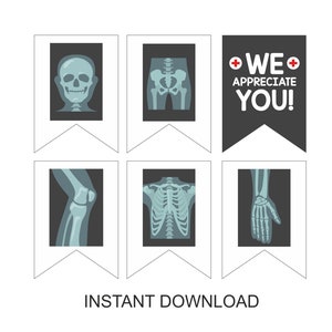 Happy Rad Tech Week Banner Printable / Rad Tech Week Sign Printable ...