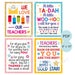 Teacher Appreciation Week Signs Set of 10 / Teacher Appreciation Week ...