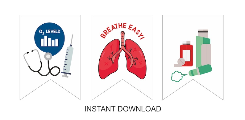 Happy Respiratory Care Week Banner Printable / Respiratory - Etsy