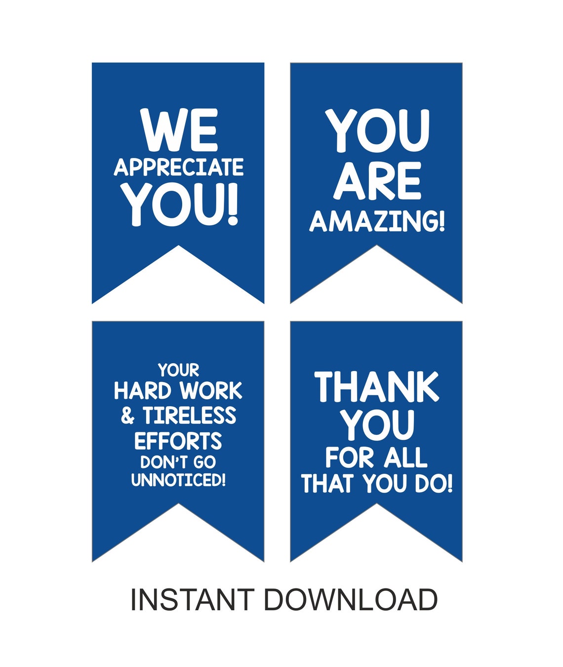 Receptionist Day Banner Printable / Receptionist Gifts / Receptionists ...