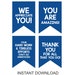 Receptionist Day Banner Printable / Receptionist Gifts / - Etsy