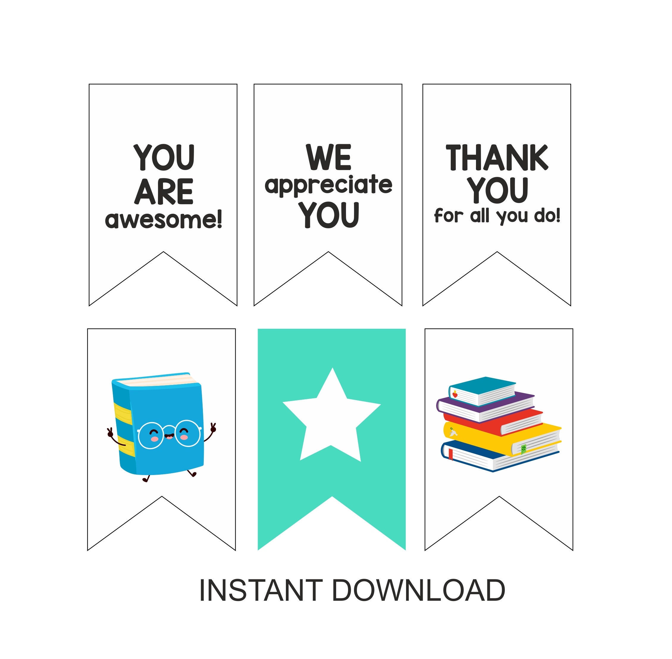 School Librarian Banner Printable / School Librarian Day Banner ...
