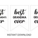 Grandparents Day Banner Printable / Grandparents Day Decorations ...