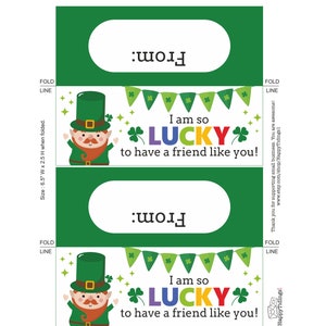 St. Patrick's Day Bag Toppers Printable / Printable St. Patrick's Day ...