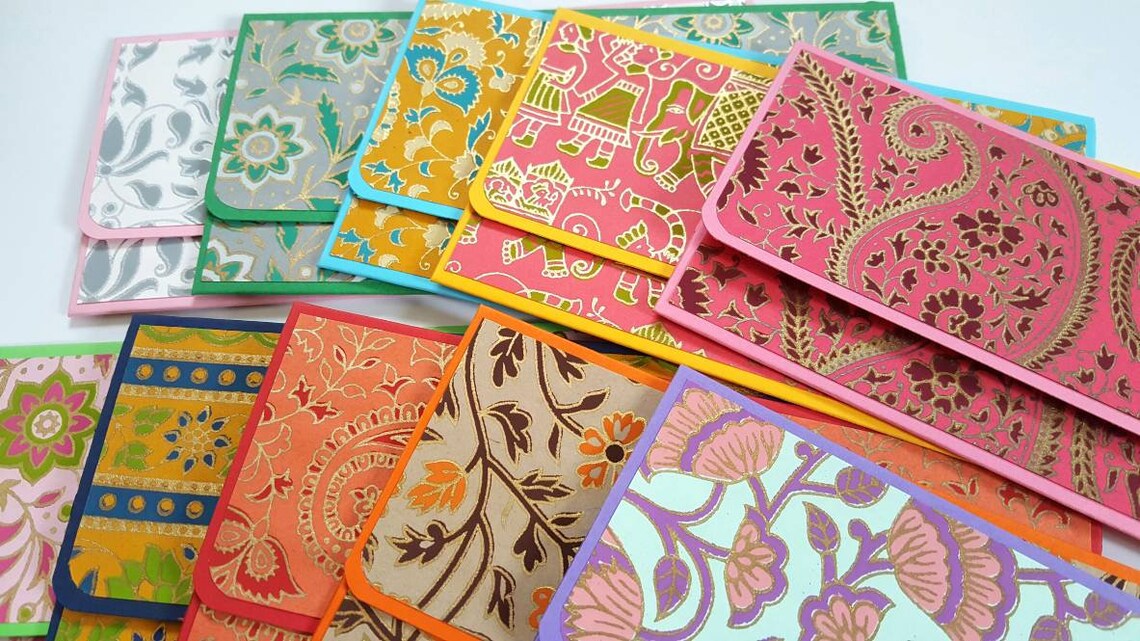 Cash Envelopes Set of 10 - Etsy