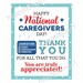 Caregivers Day Sign Printable / Caregiver Day Poster / Caregiver ...