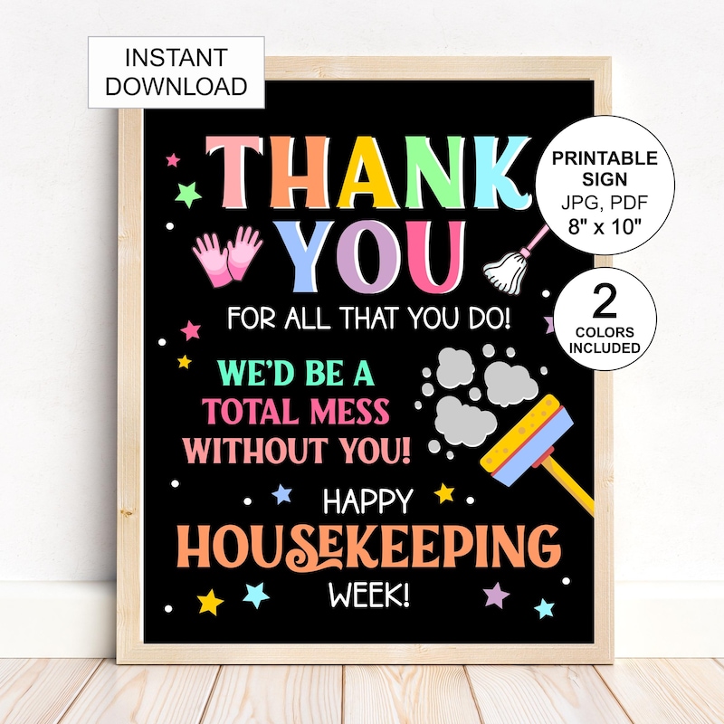 Housekeeping Appreciation Week Gifts - 60+ Gift Ideas for 2025