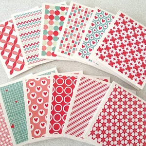 Mini Valentines Day Cards / Mini Love Cards / Mini Valentine Cards ...