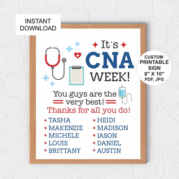 Cna Week Flyer - Etsy