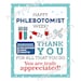 Phlebotomist Week Sign Printable / Phlebotomists Week Poster ...