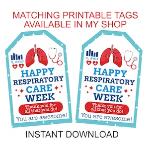 Happy Respiratory Care Week Banner Printable / Respiratory Care Week ...