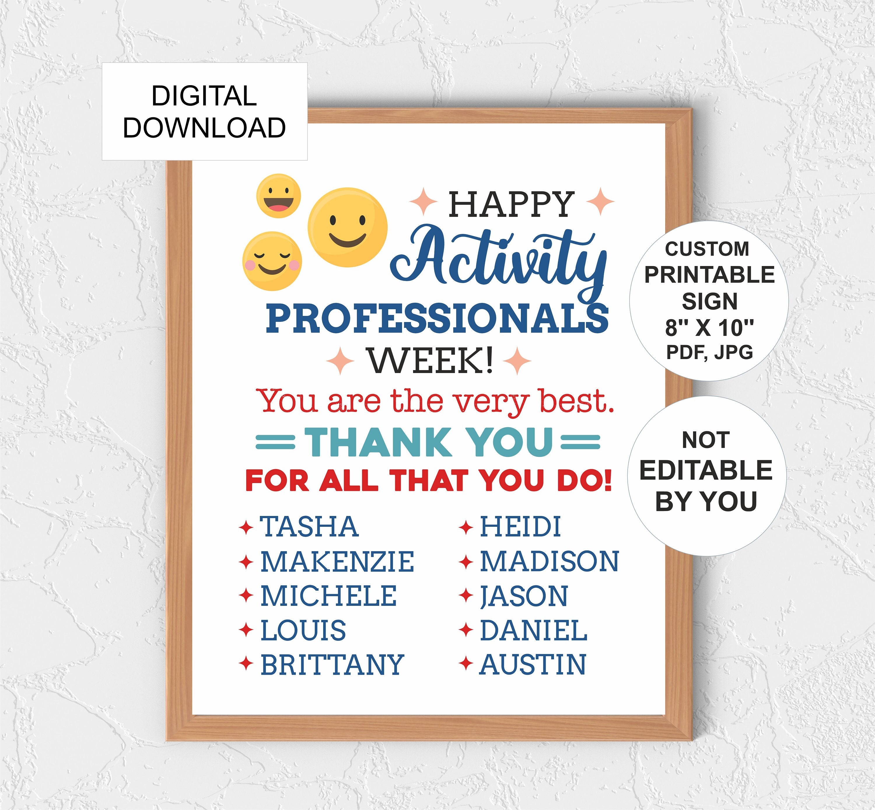 Activity Professionals Week Clip Art Workforce Management Archives