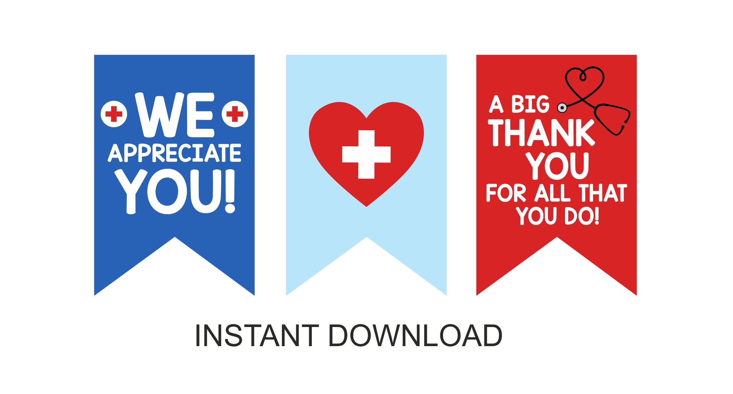 Happy Medical Assistant Week Banner Printable / Printable Happy Medical ...