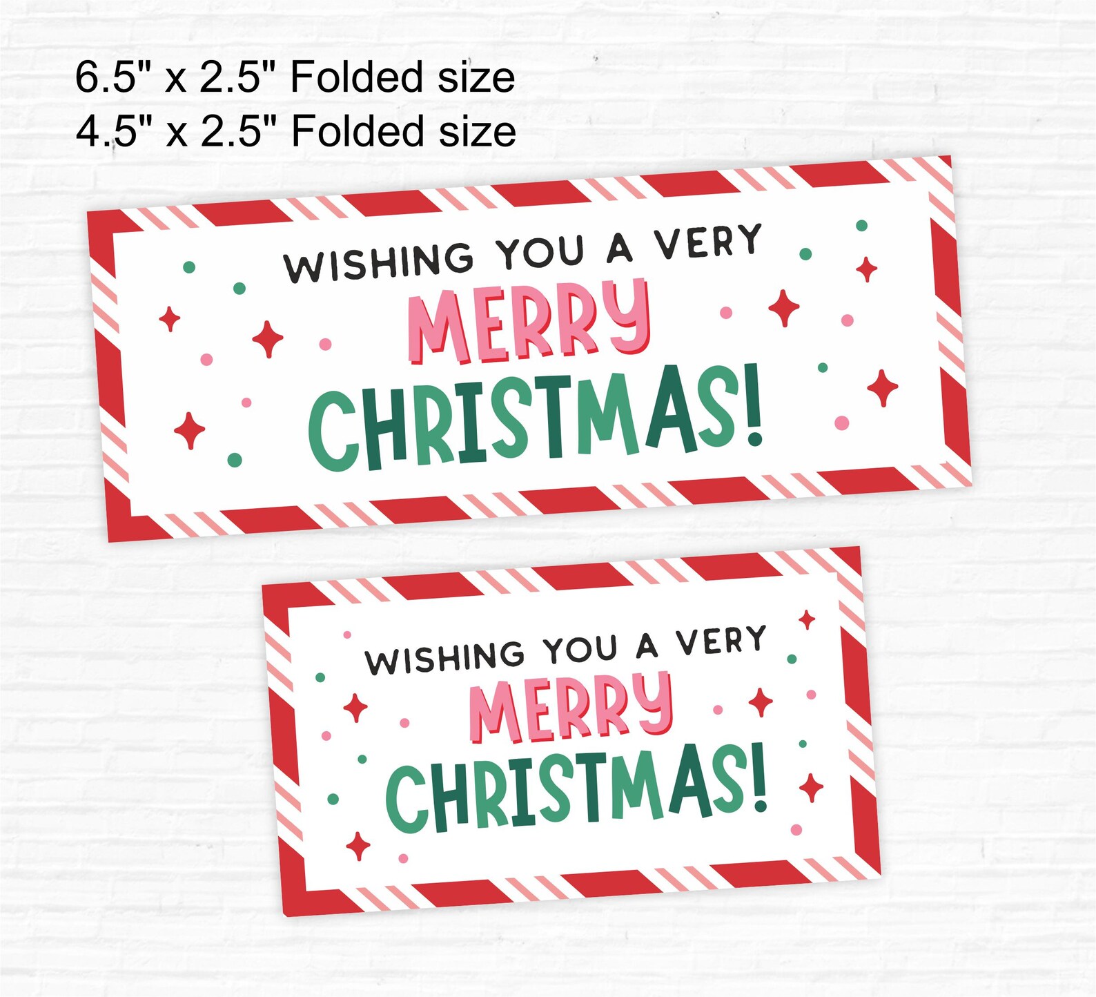 Christmas Candy Bag Toppers Printable / Christmas Treat Bag Toppers ...