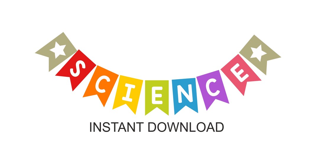 Science Classroom Banner Printable / Science Classroom Decorations ...