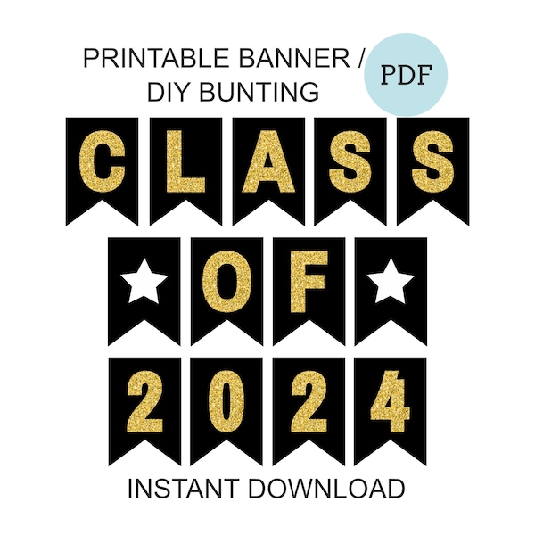 Graduation Bunting - Etsy