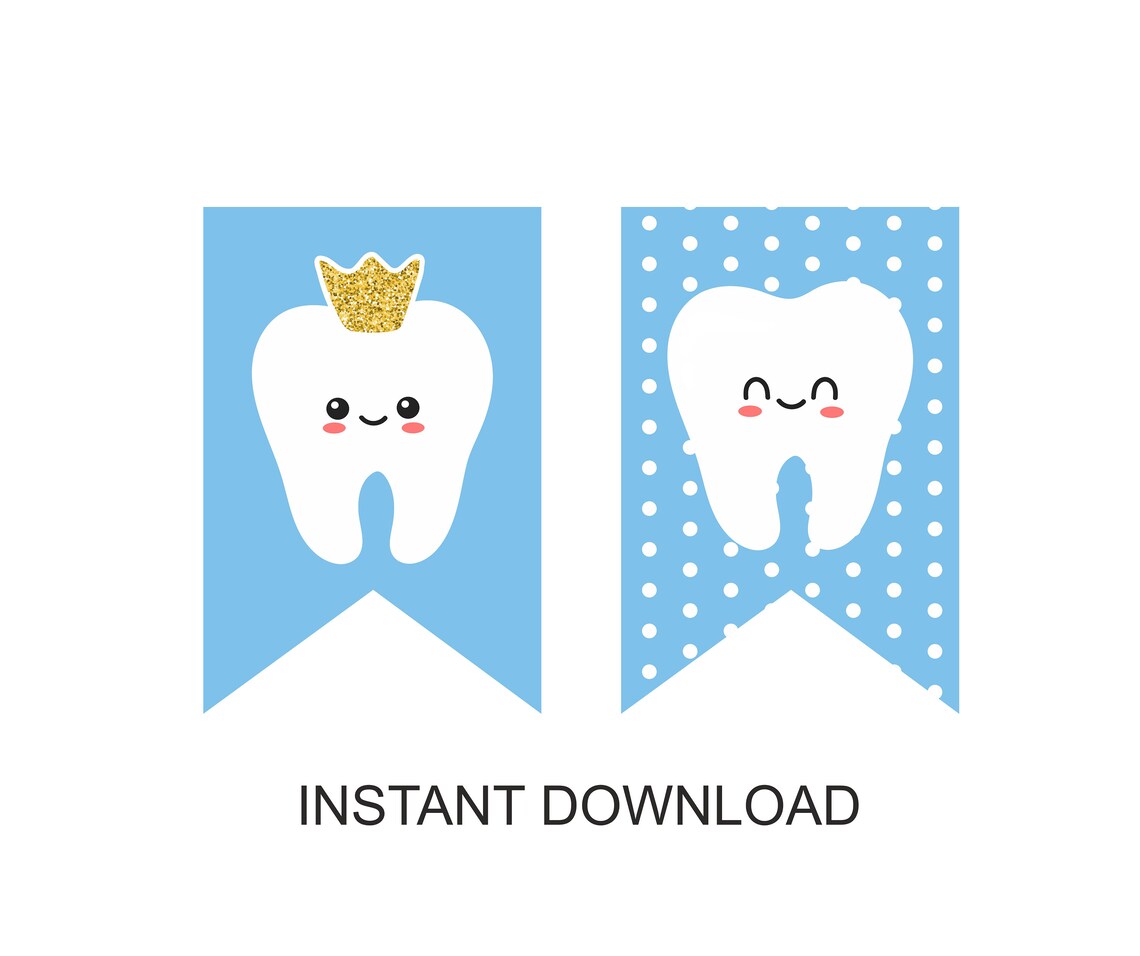 Printable First Tooth Banner / Atam Hatik Banner / Printable | Etsy
