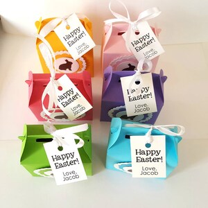 Easter Favor Boxes / Easter Favor Bags / Easter Treat Boxes / Easter ...