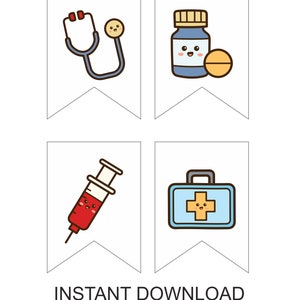 Emergency Nurses Day Banner Printable / Emergency Nurse Day Banner / ER ...