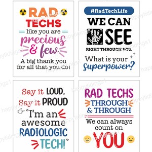 Rad Tech Week Signs Printable / 4 Radiologic Technology Week Signs ...