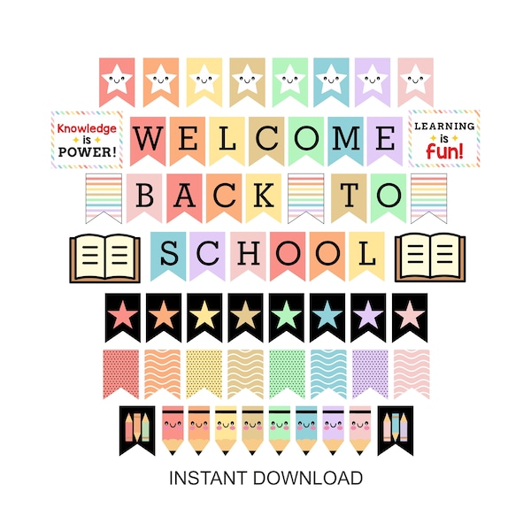 Welcome Back to School Bulletin Board - Etsy